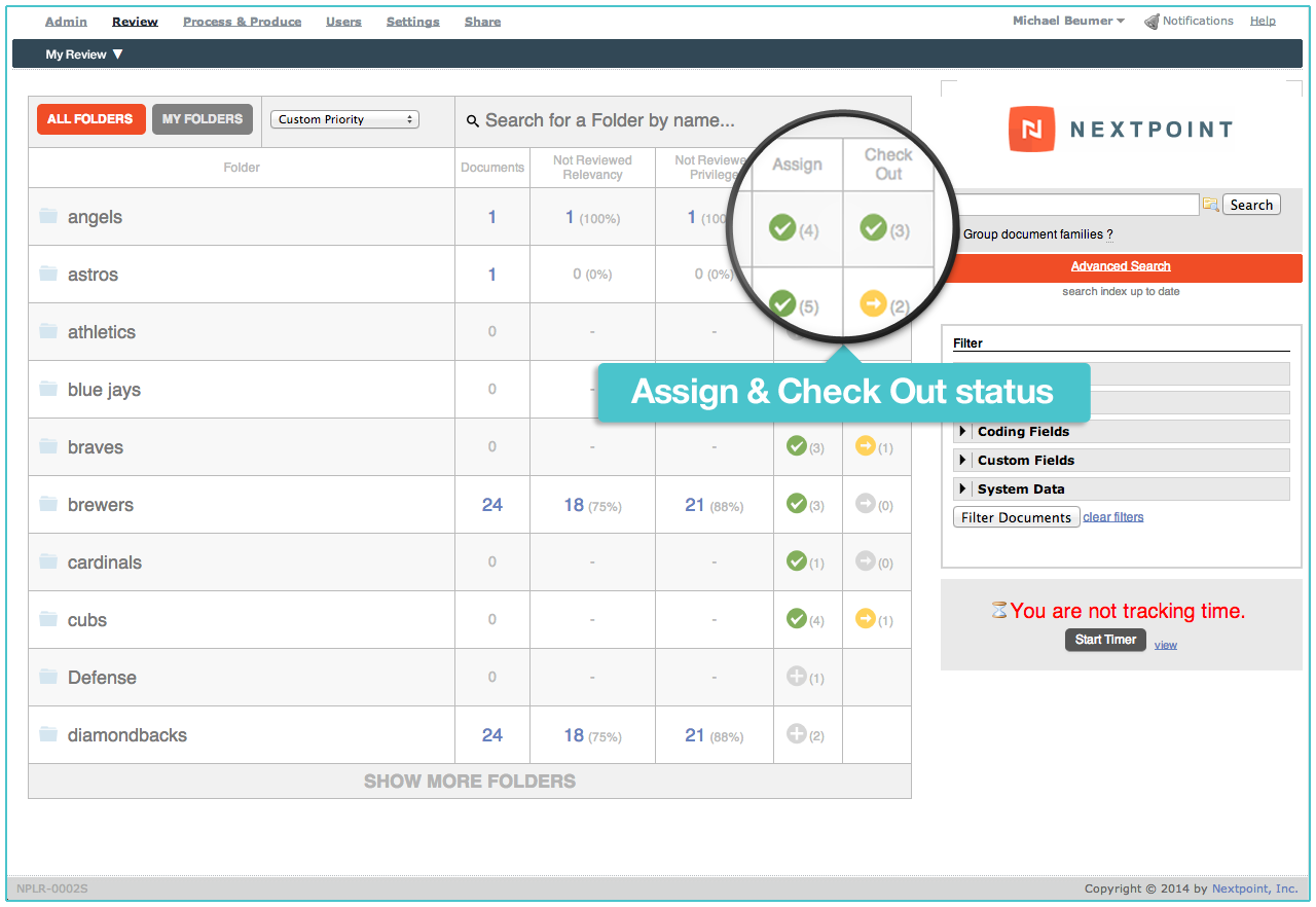 Faster Document Review: Introducing Review Folders - Nextpoint